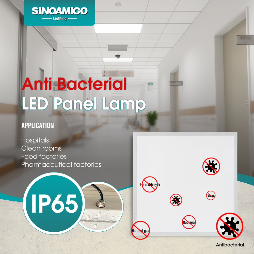 News - SP-A (IP65) Anti-bacterial LED panel lamp